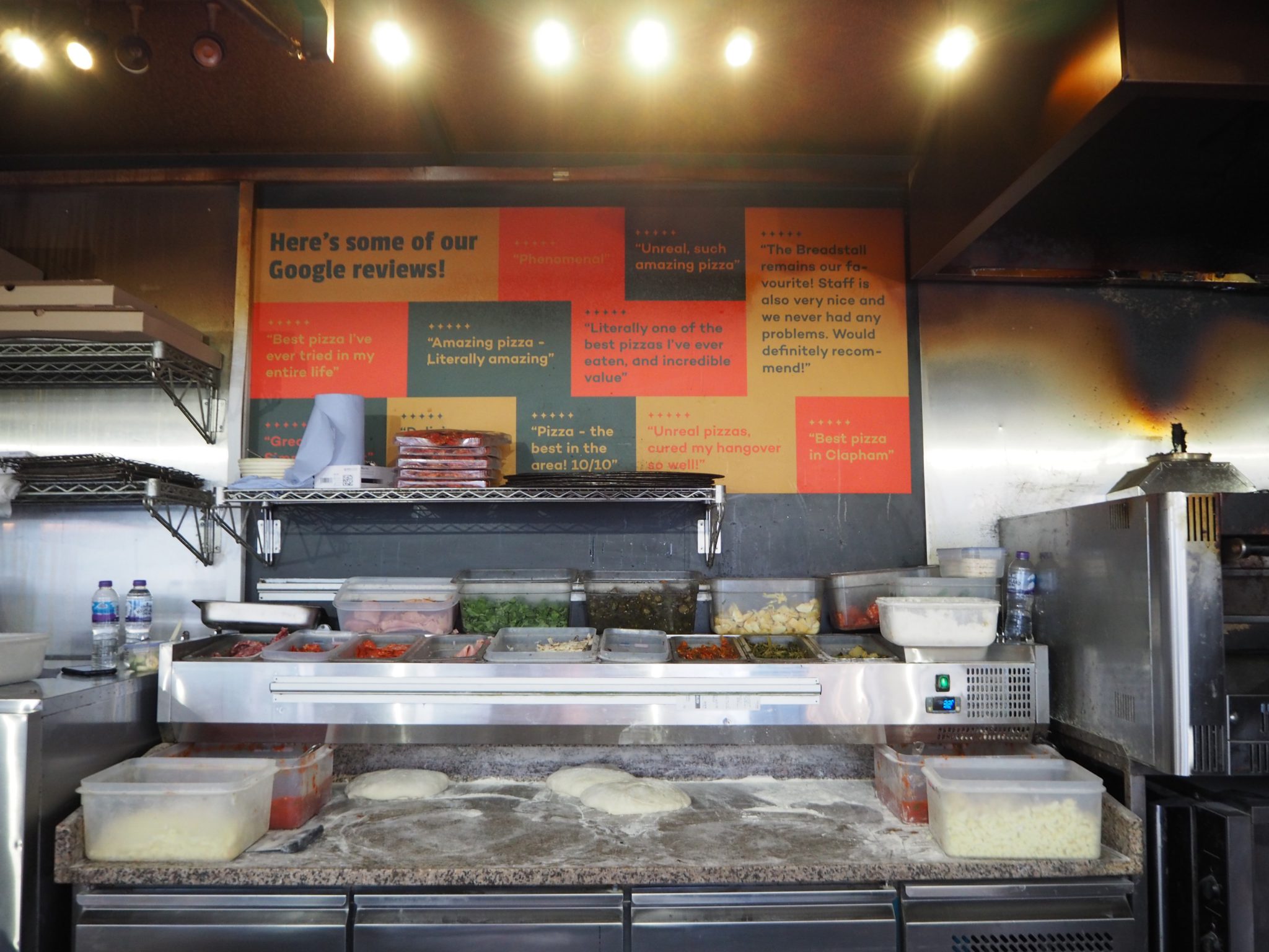 Breadstall: authentic Italian biga dough pizza in Clapham